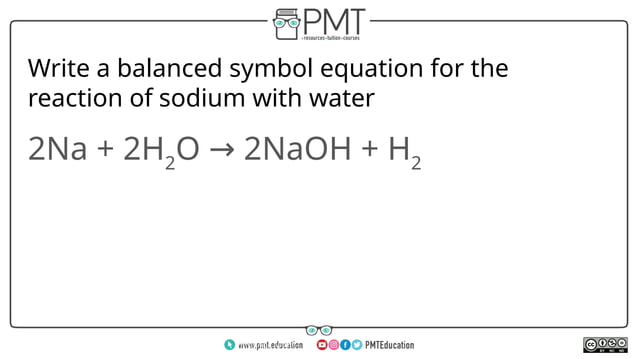 Flashcards - Topic 6 Groups in the Periodic Table - Edexcel Chemistry ...