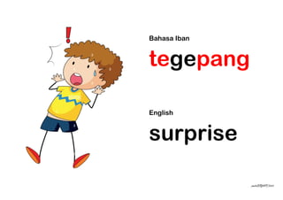 Dual Language Flashcards (Bahasa Iban Vs English) | PPT