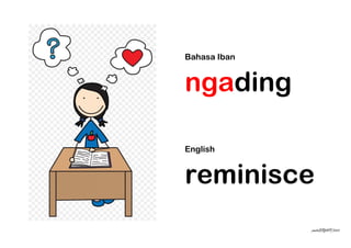 Dual Language Flashcards (Bahasa Iban Vs English) | PPT