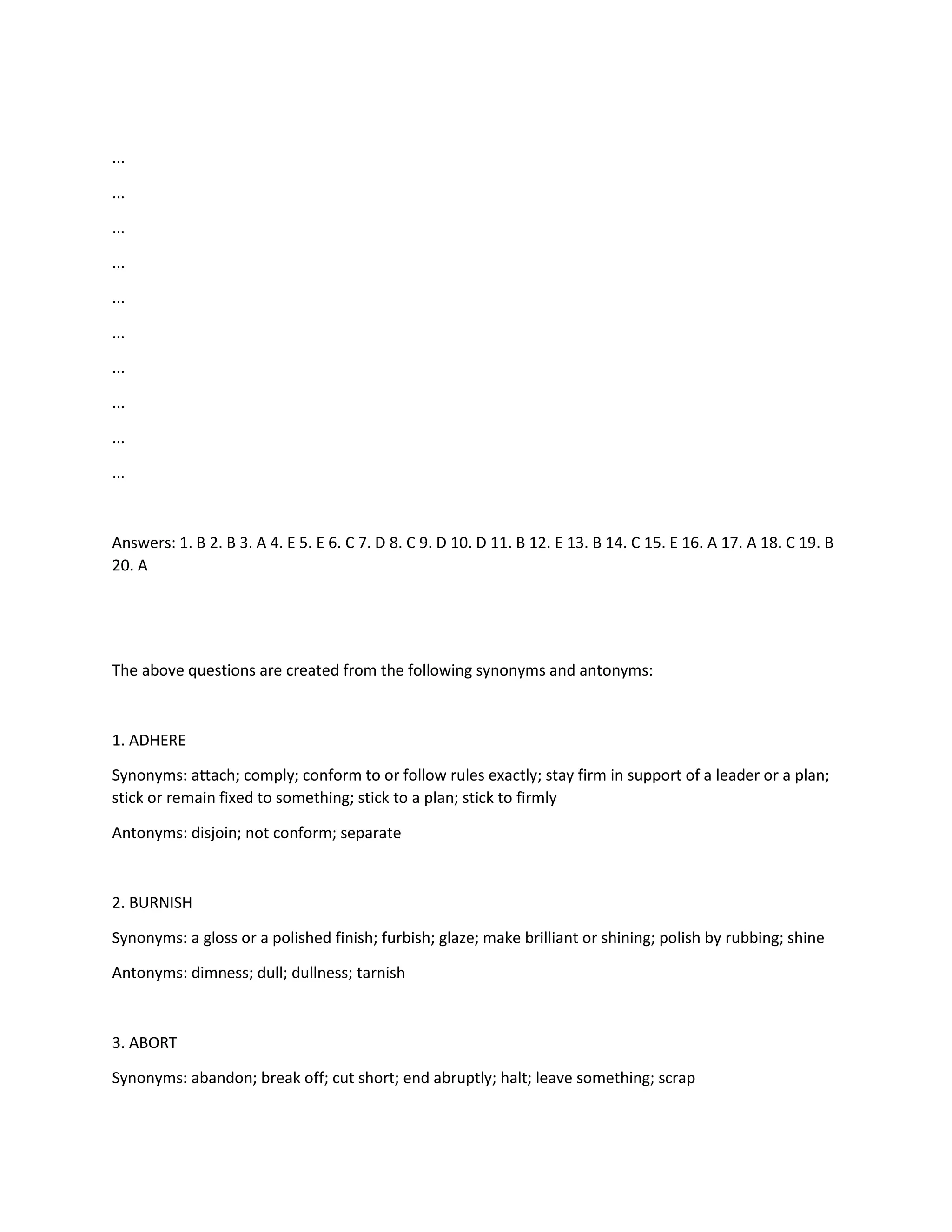 Flashcards For Gre Words | PDF