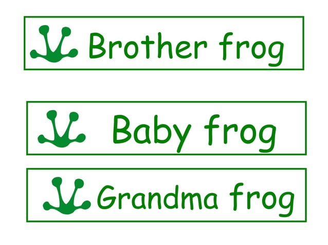 Flashcards frog | PPT