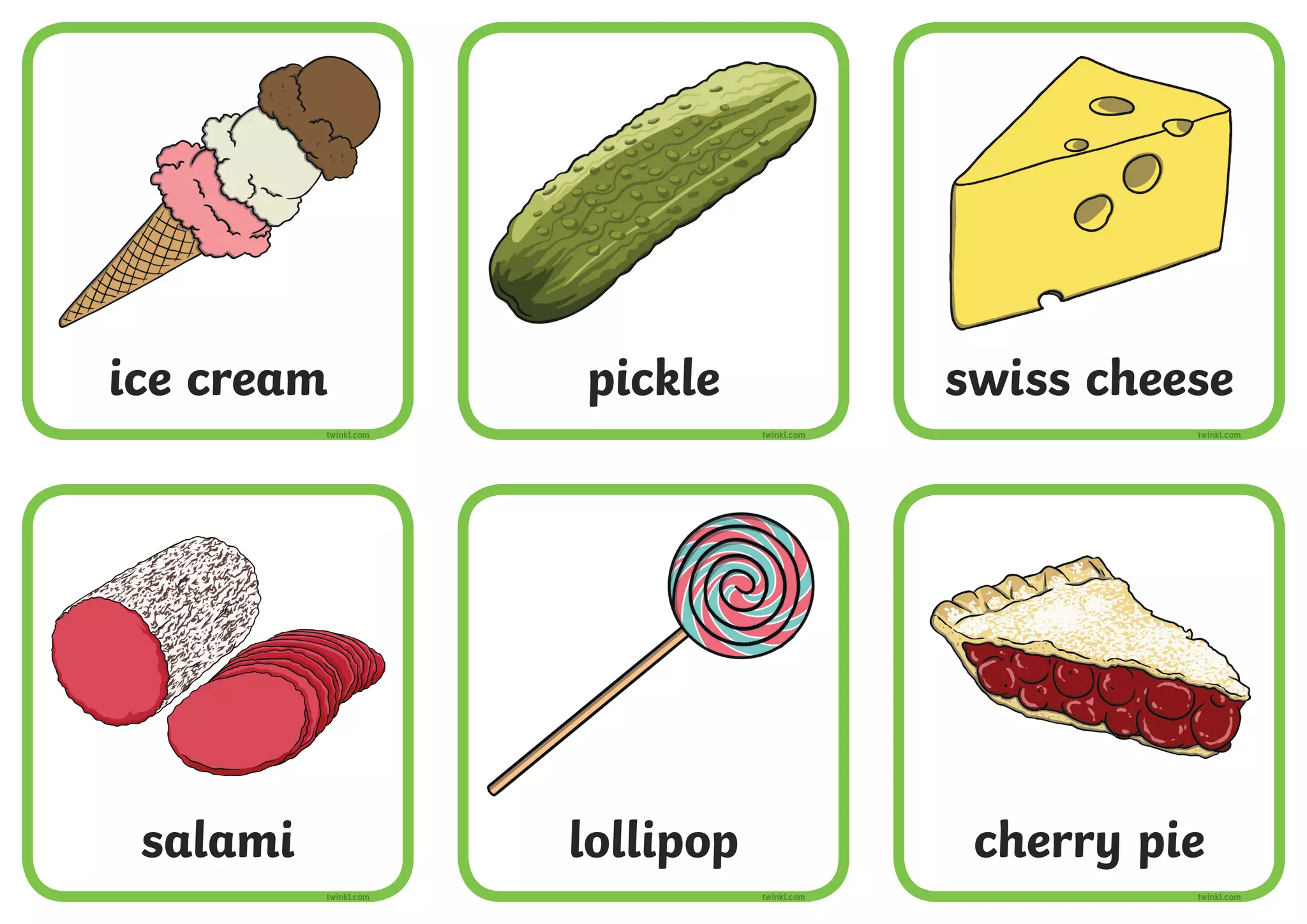 Flash cards frutas | PDF