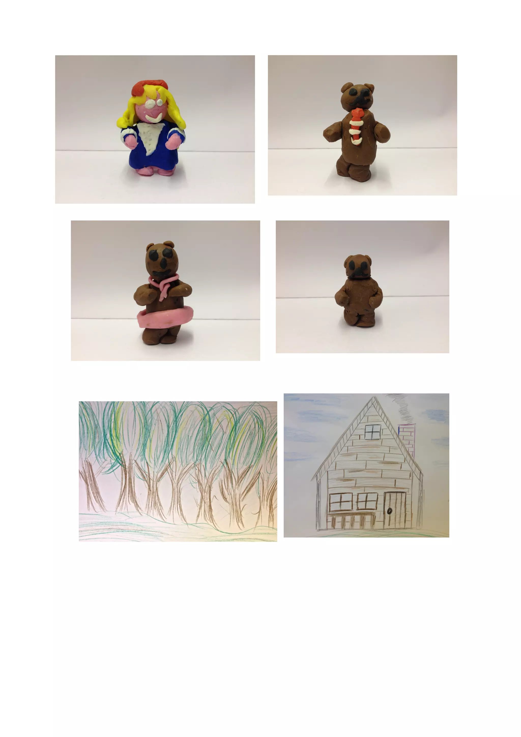 Flash cards Ricitos de Oro (Goldilocks) | DOC