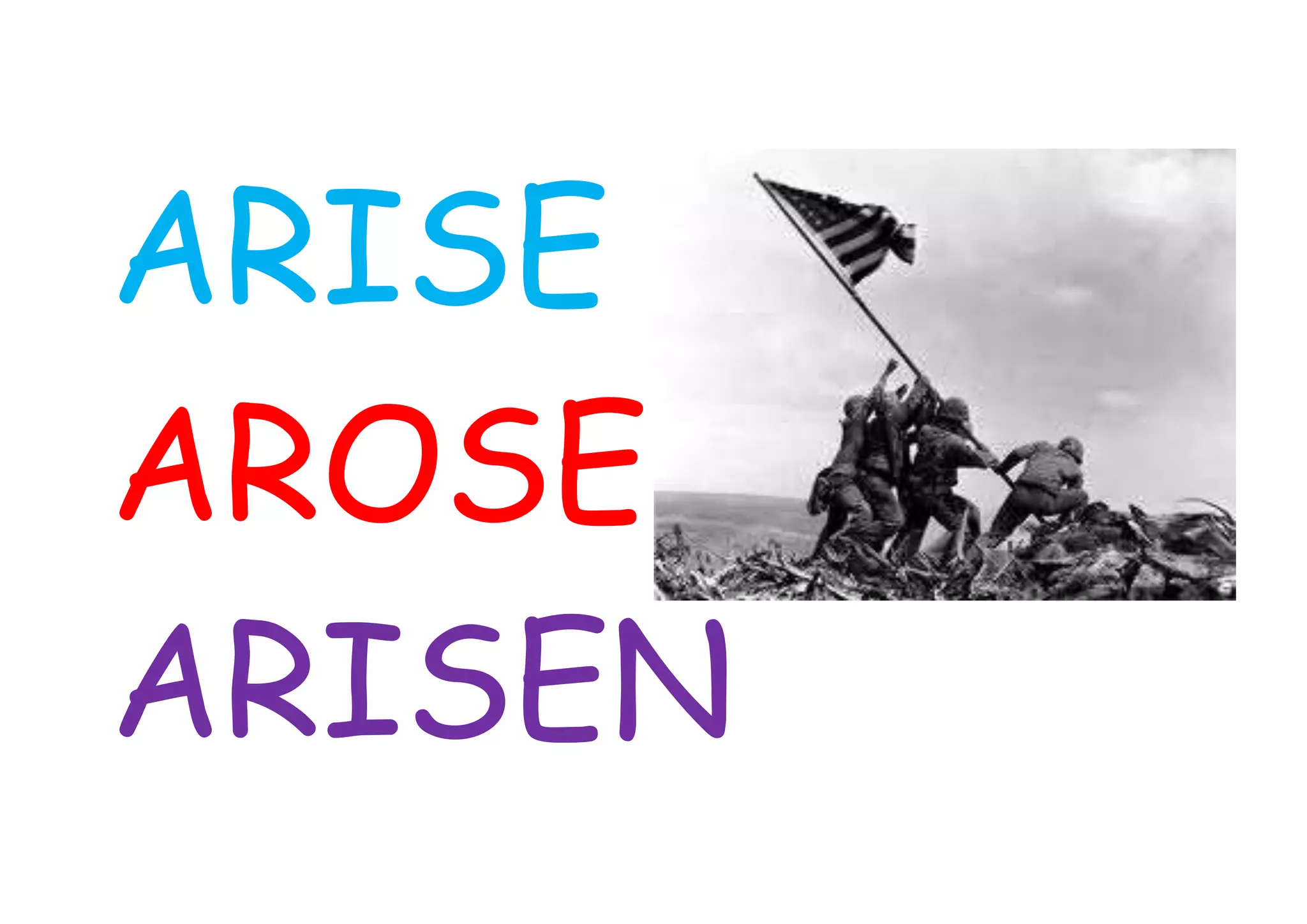 Flash cards irregular verbs | PPT