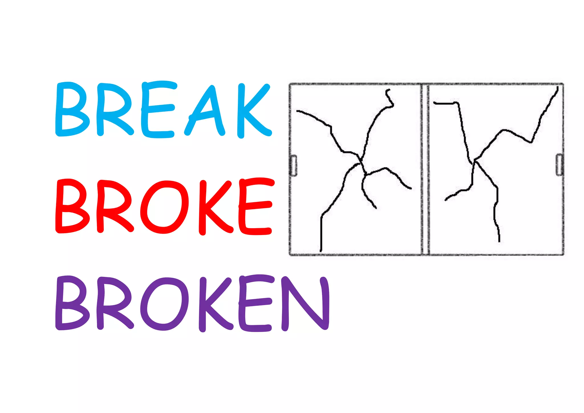 Flash cards irregular verbs | DOCX