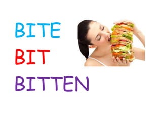 Flash cards irregular verbs | PPT