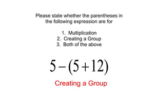 Flashcards pemdas | PPT