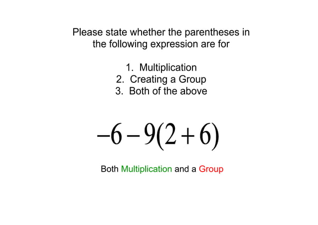 Flashcards pemdas | PPT