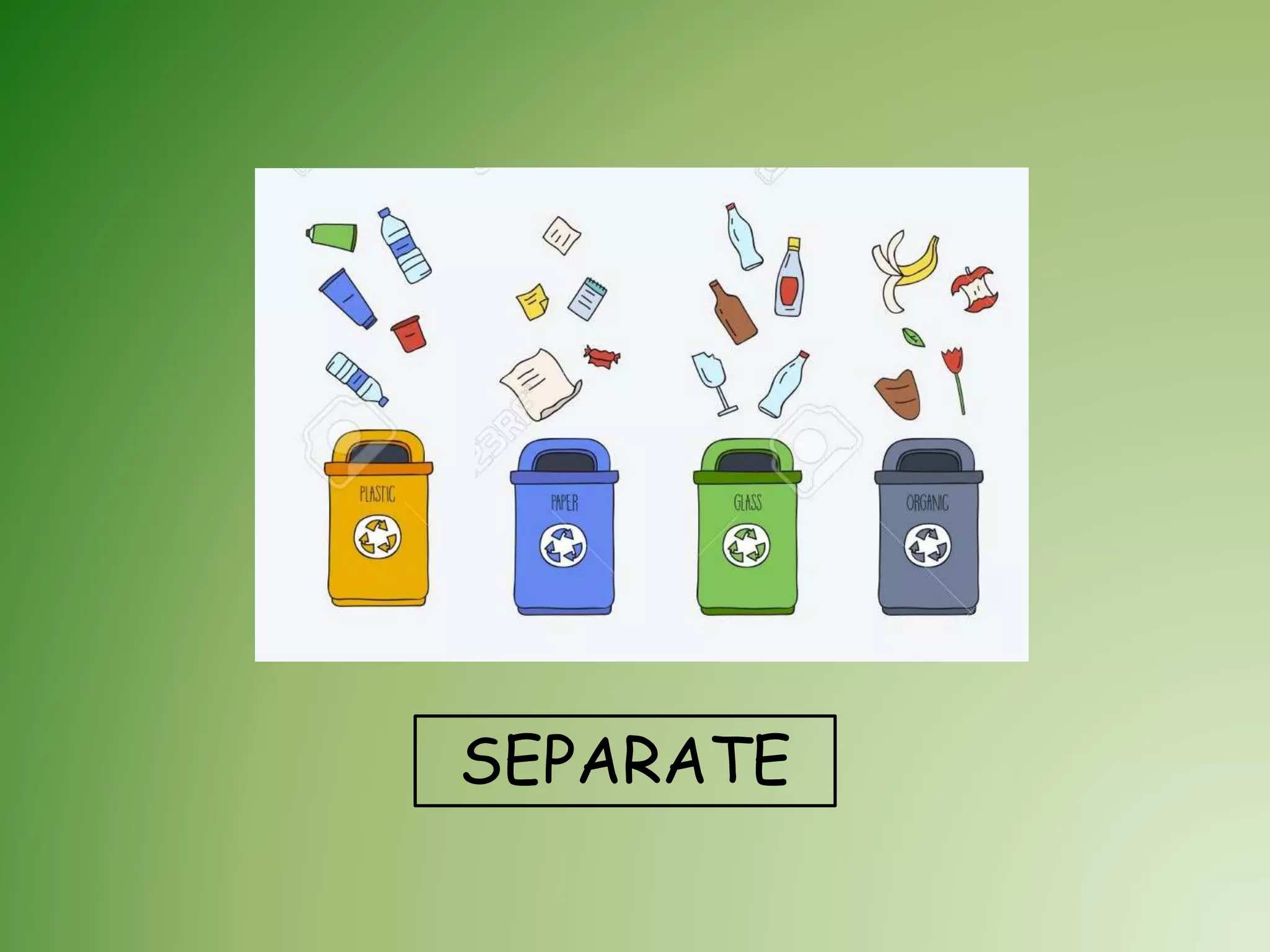 Flashcards recycling | PPTX