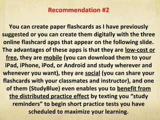 Flashcard Strategy | PPT