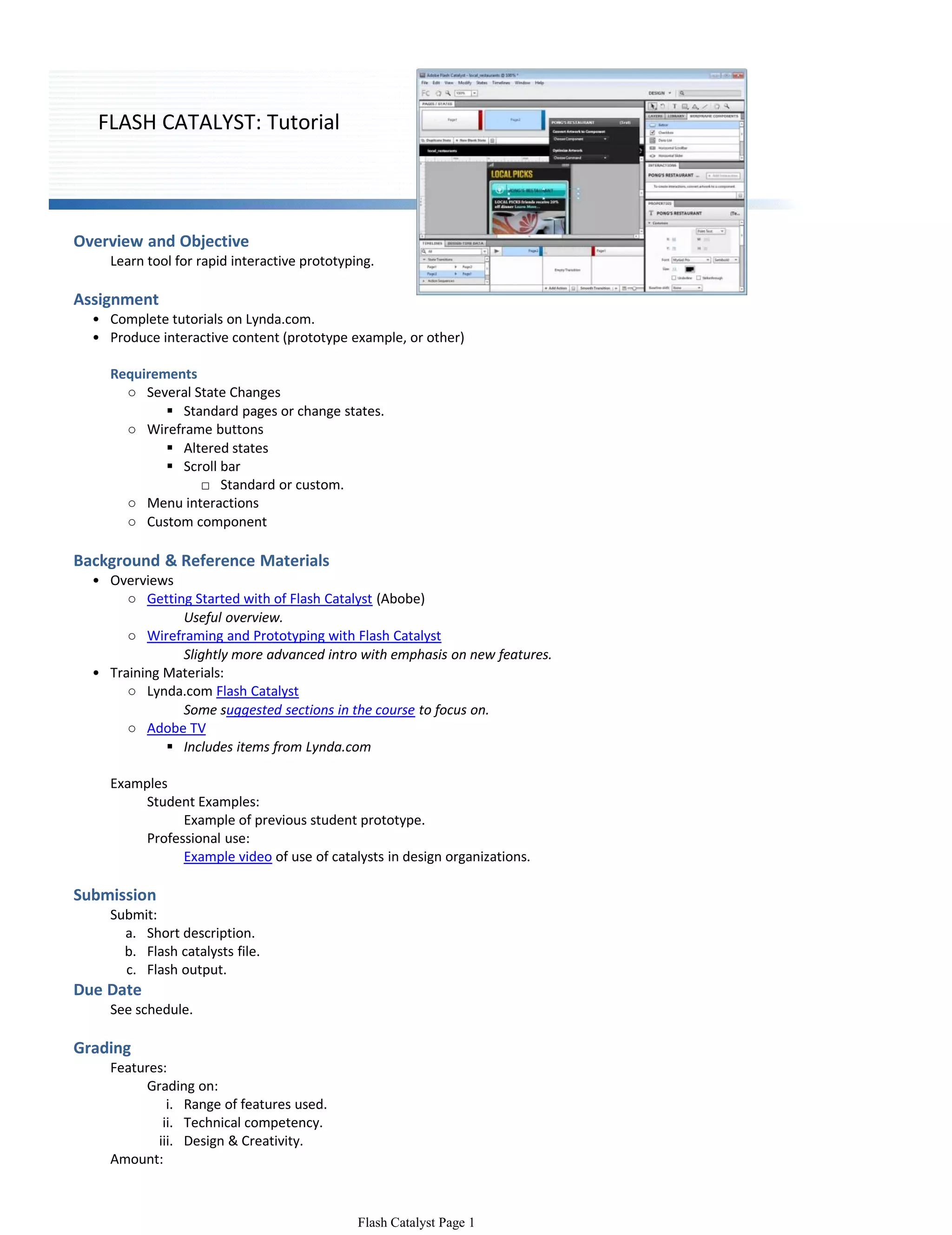Flash catalyst tutorial | PDF | Technology & Computing