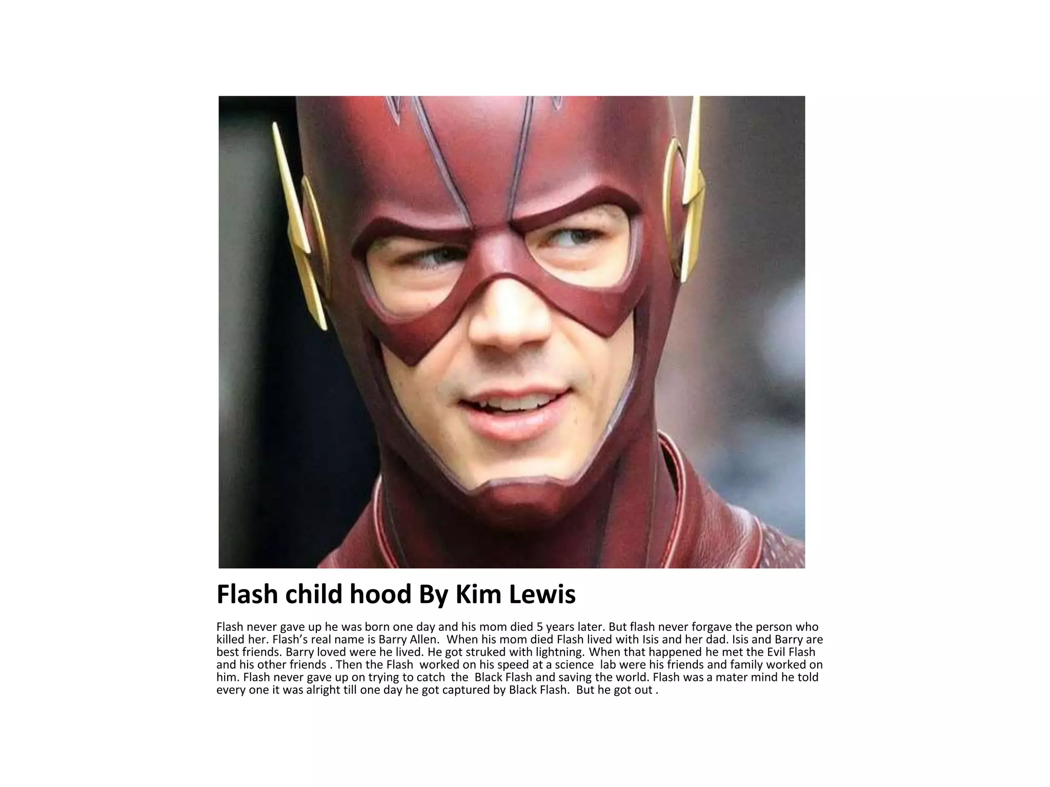 Flash child hood by kim | PPT