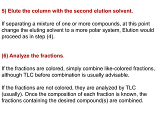 Flashchromatography 111201084630-phpapp01 | PPTX