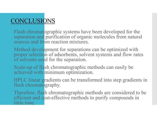 flash chromatography.pptx