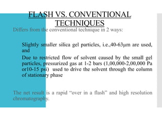 flash chromatography.pptx