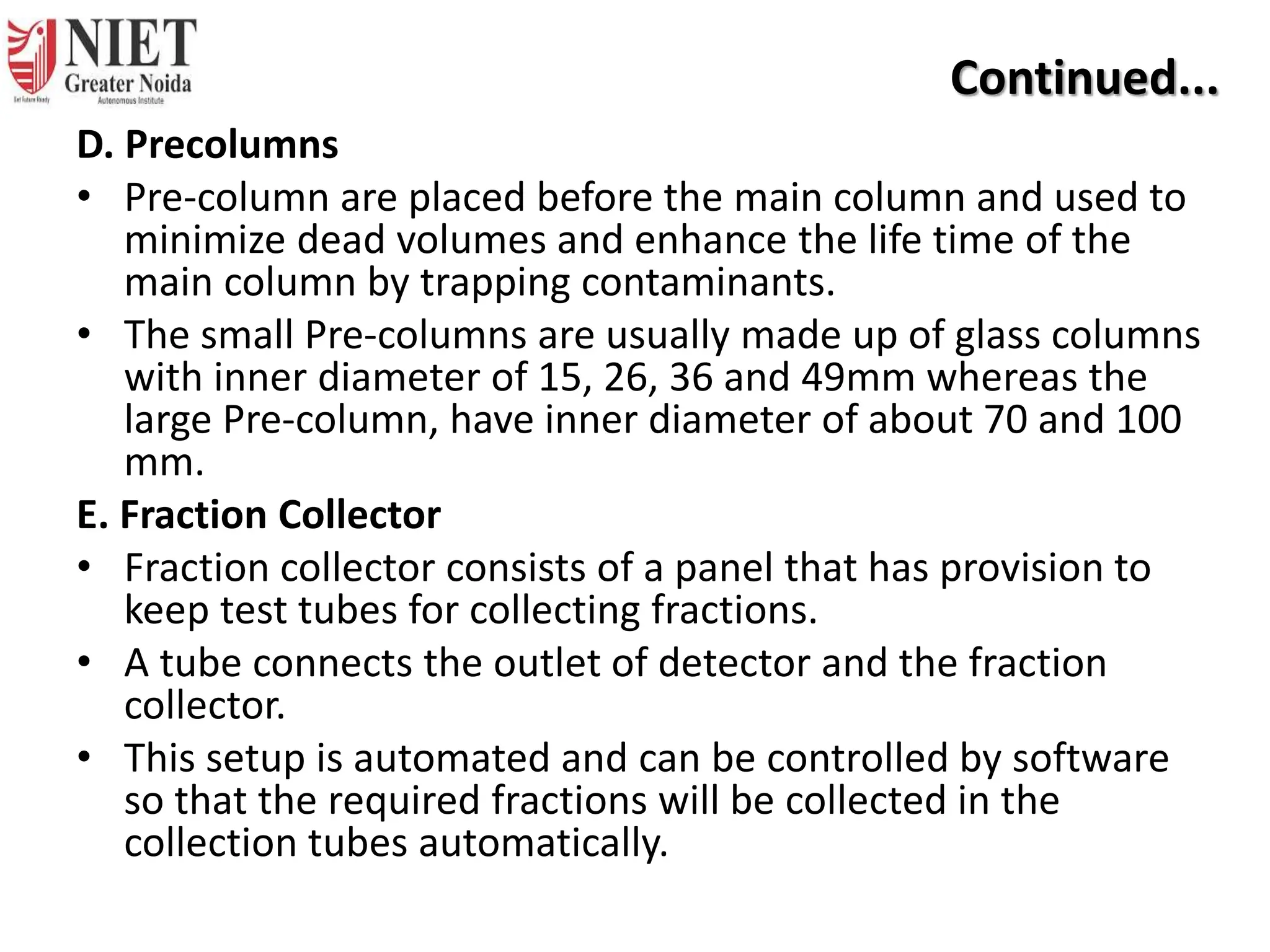 Flash chromatography is also known as medium pressure chromatography | PPTX