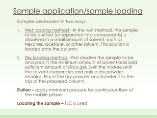 FLASH COLUMN CHROMATOGRAPHY | PDF