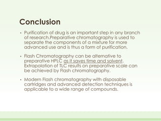 FLASH COLUMN CHROMATOGRAPHY | PDF