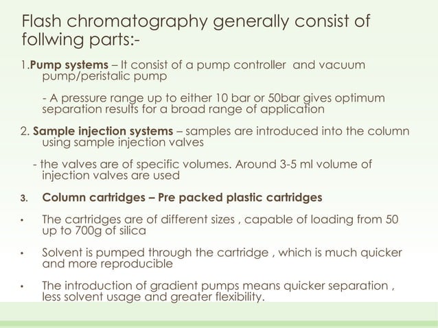 FLASH COLUMN CHROMATOGRAPHY | PDF