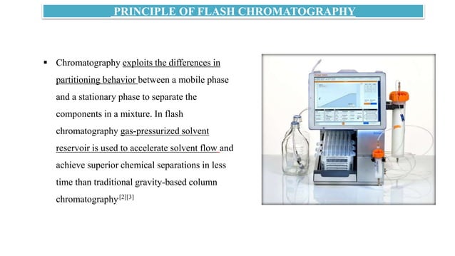 FLASH CHROMATOGRAPHY PPT.pptx | Chemistry | Science