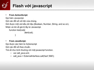 Lesson 22: Flash communicate | PPT
