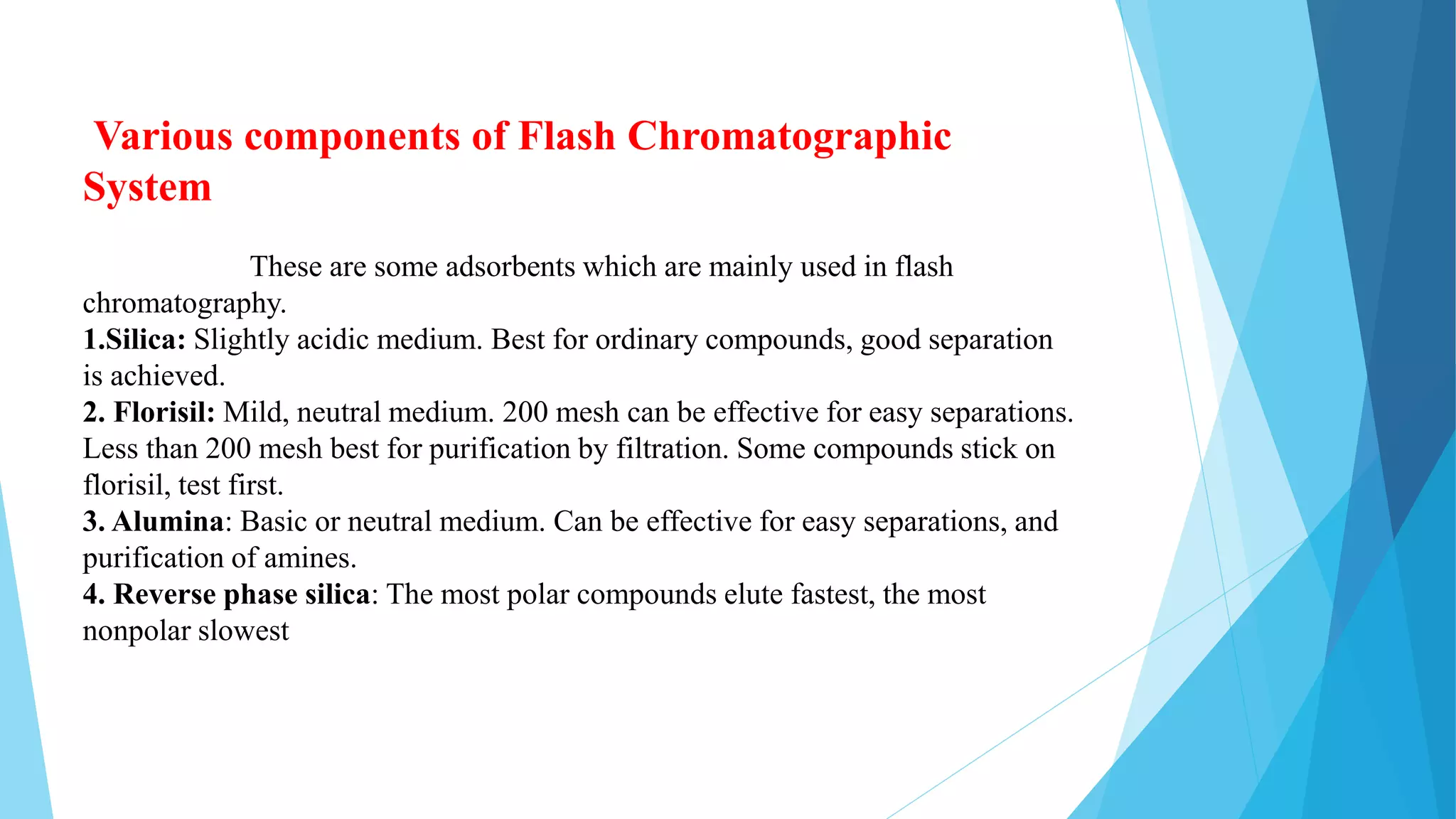 Flash chromatography | PPTX