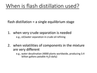 Flash distallation by khalid | PPTX