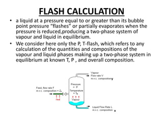 Flash distillation | PPTX