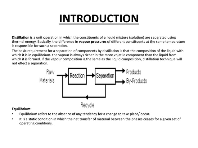 Flash distillation | PPTX | Chemistry | Science