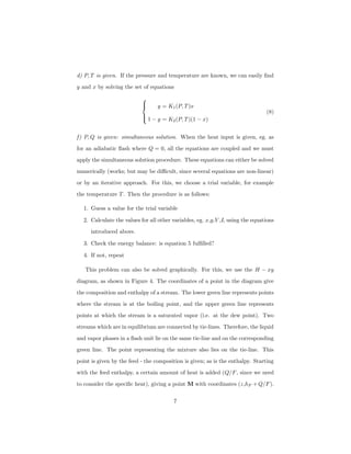 Flash distillation | PDF