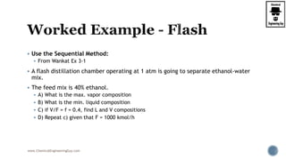 Flash Distillation in Chemical and Process Engineering (Part 2 of 3) | PDF