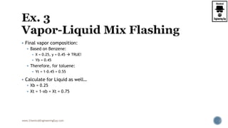 Flash Distillation in Chemical and Process Engineering (Part 2 of 3) | PDF