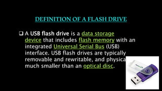 Flash drive | PPTX