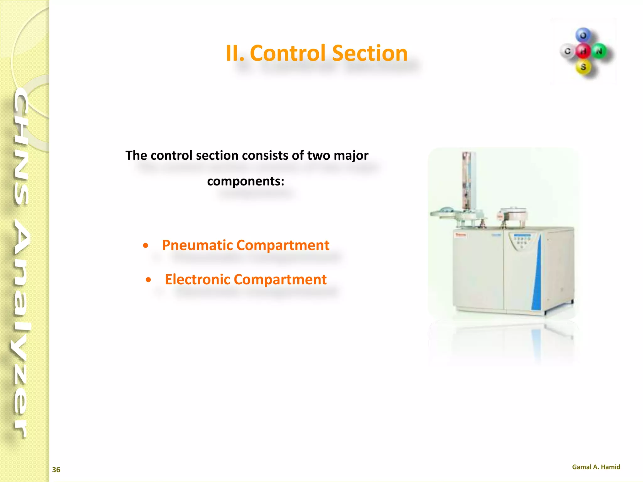 Flash EA 1112 , Organic Elemental Analyzer | PPTX