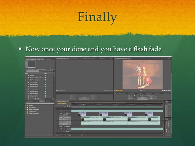 Flash fade - how to make one | PPT