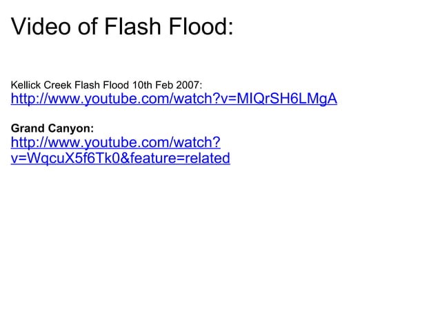 Flash Floods | PPT