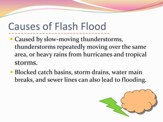 Causes Of Flash Floods