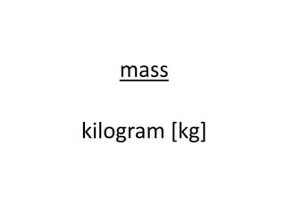 Flash formula physical quantities units_measurements | PPT