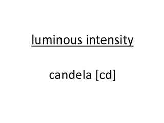 Flash formula physical quantities units_measurements | PPT