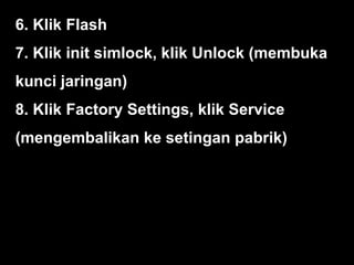 Flashing Nokia Dengan Box JAF | PPT