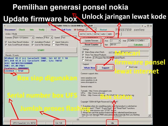 Flashing nokia dengan box ufs2 | PPT