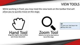 FLASH L07 VIEW TOOLS | PDF | Desktop Publishing | Computer Software and ...