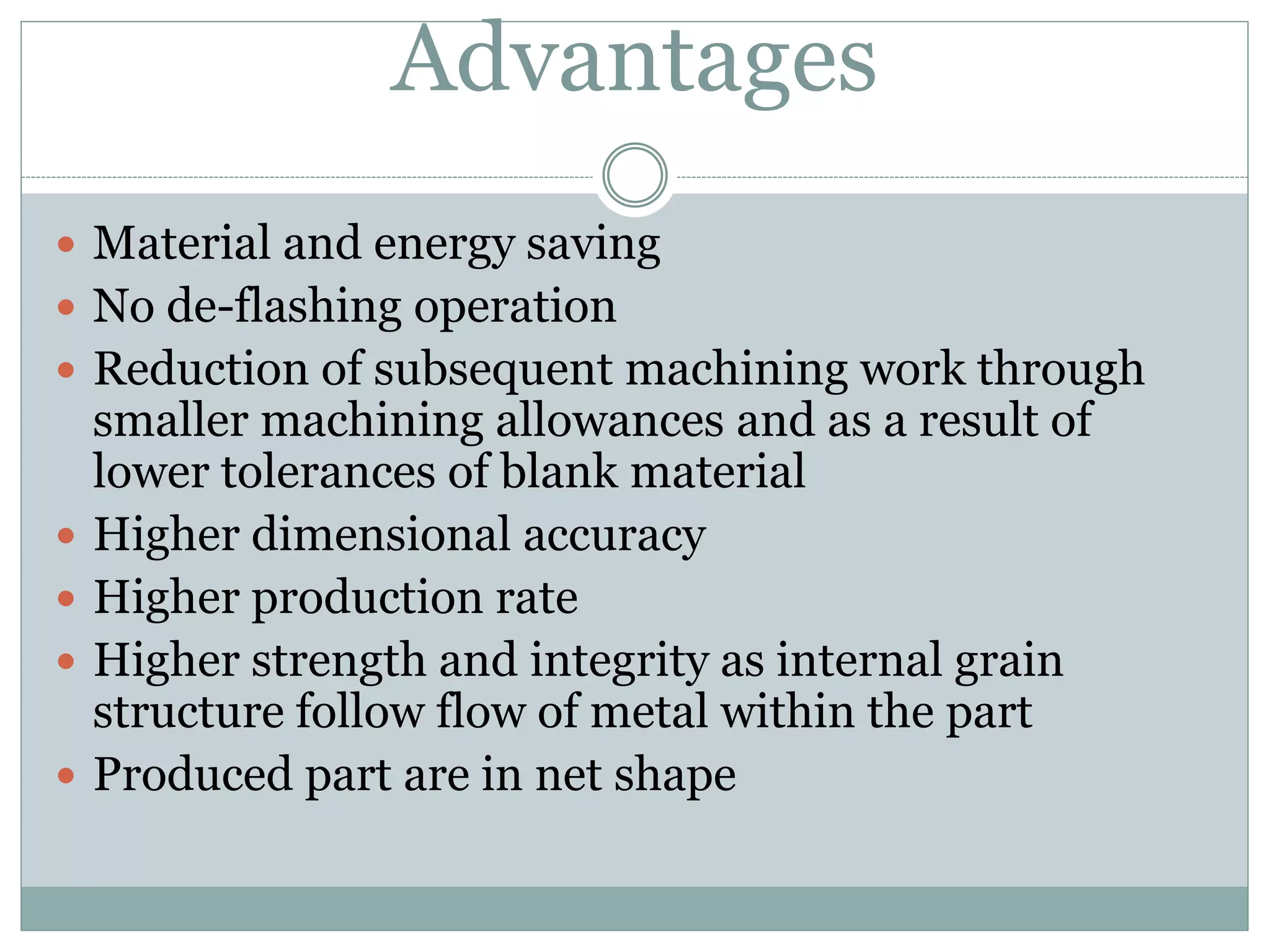 Flashless forging | PPTX