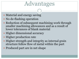 Flashless forging | PPTX