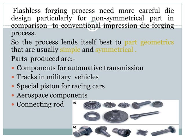 Flashless forging | PPTX