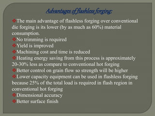 Flashless forging | PPT