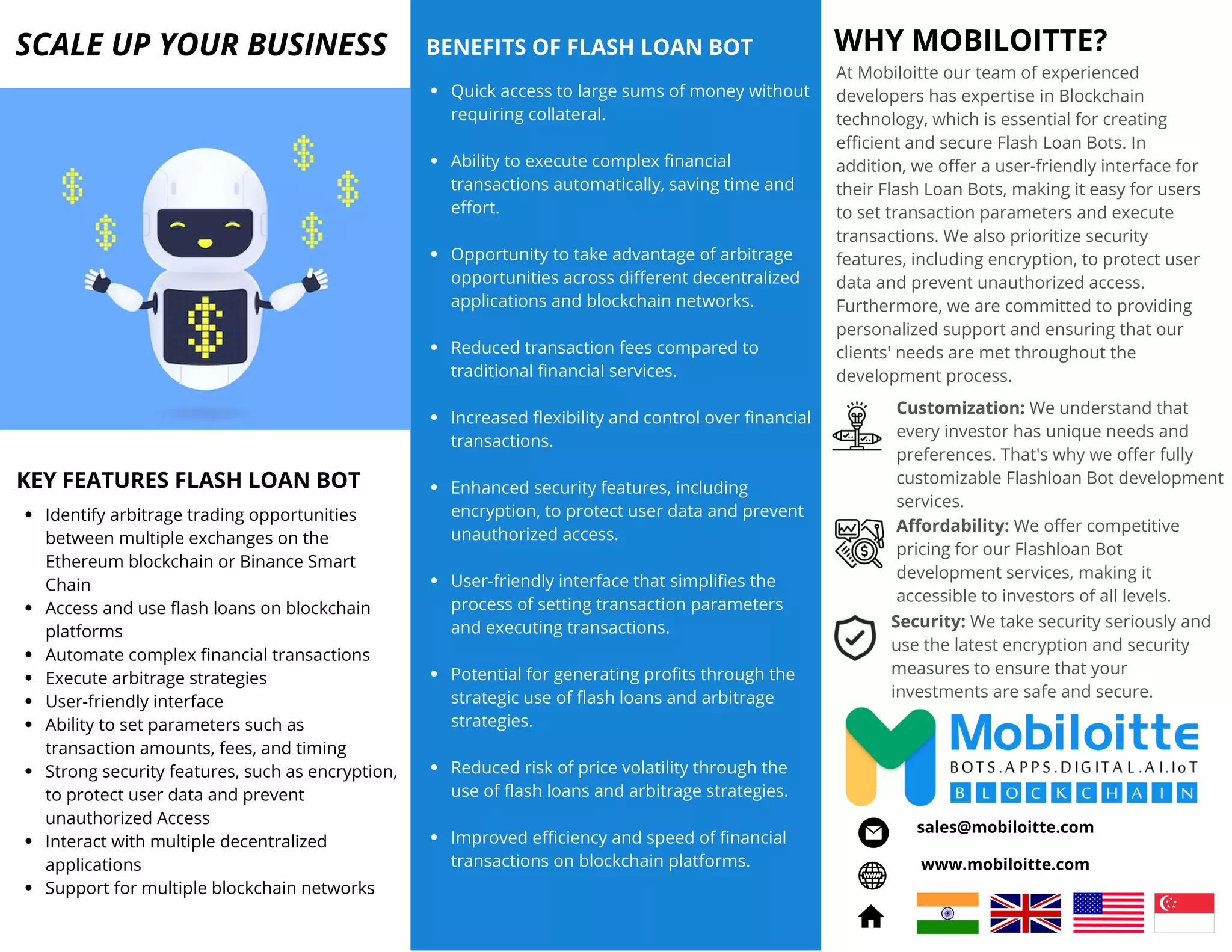 Flash Loan Bot Development Solutions | PDF