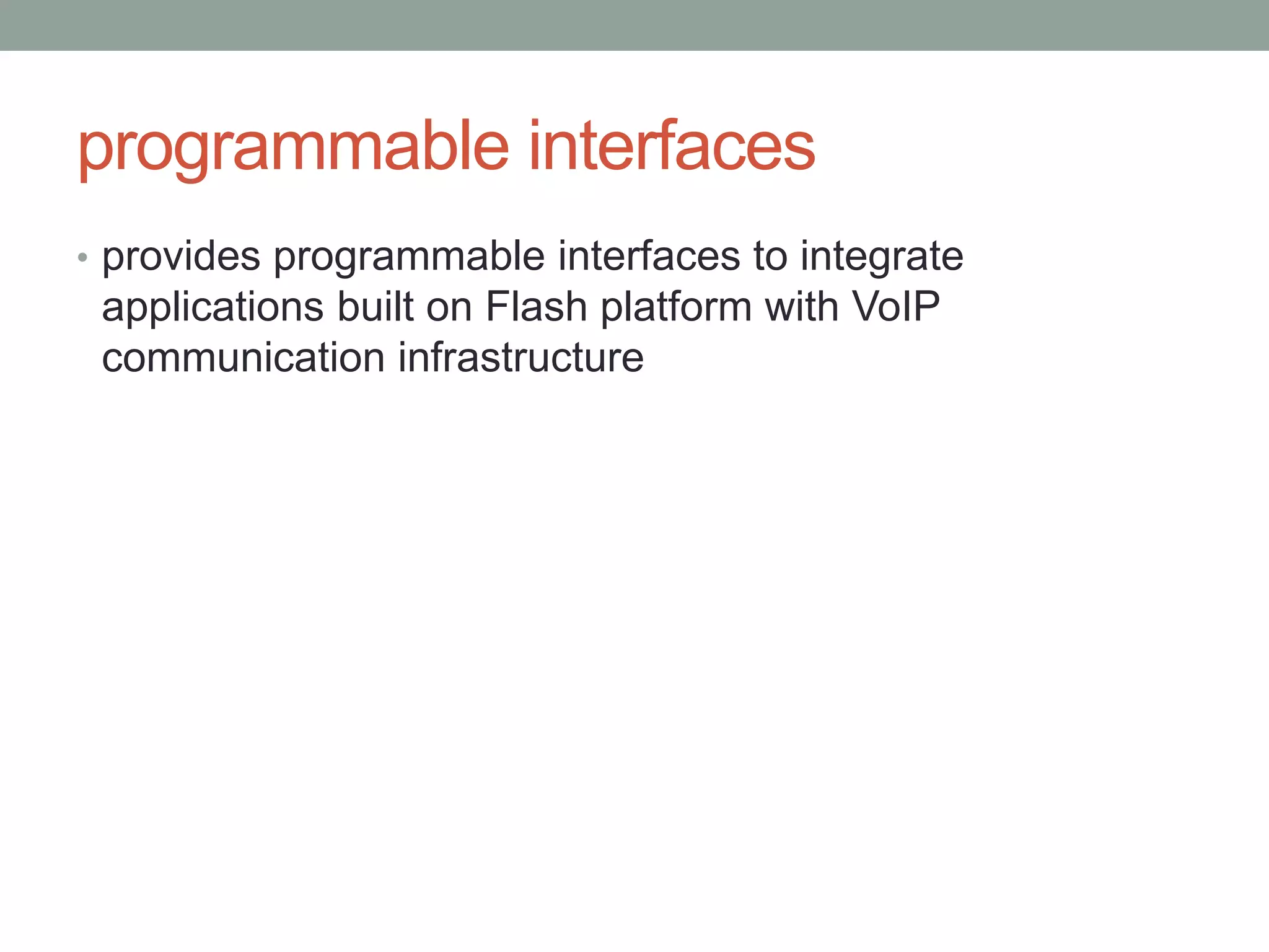 Flash media gateway | PPT