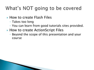 Flash media technology | PPTX