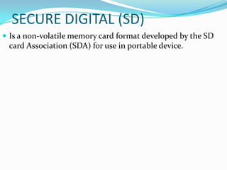 Flash memories | PPTX